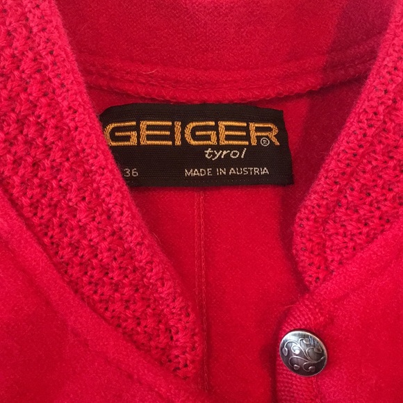geiger | Jackets & Coats | Vintage Geiger Boiled Wool Jacket | Poshmark